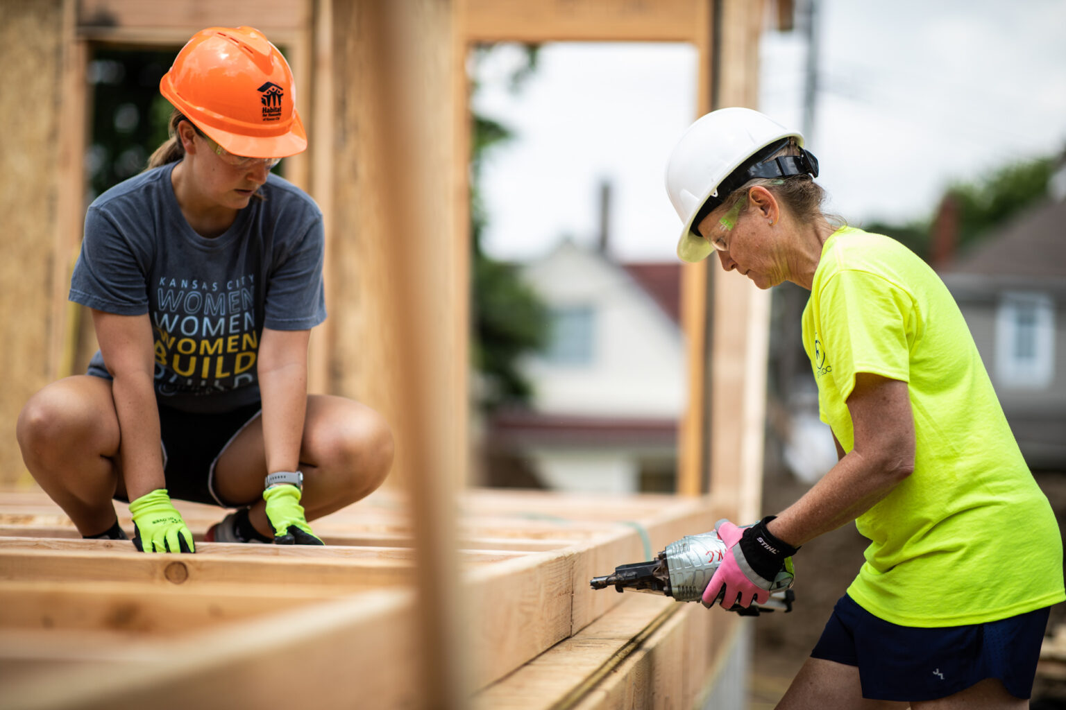 Pathway at Heritage Park - Habitat for Humanity KC